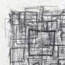 Jolted Squares Drawing by James McKenna | Saatchi Art
