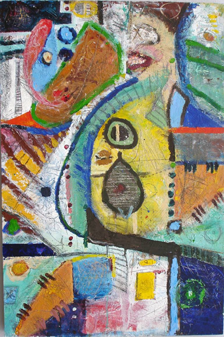 Gluttony and Temperance Painting by Shane Coffey | Saatchi Art