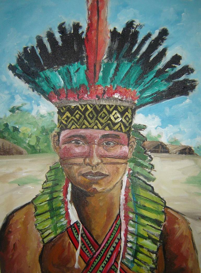 Tubi Tupy Painting by Filipe Arruda | Saatchi Art