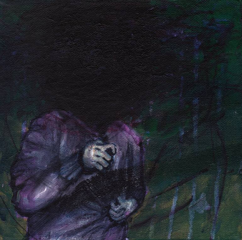 thoughts Painting by Barbora Myslikovjanová | Saatchi Art