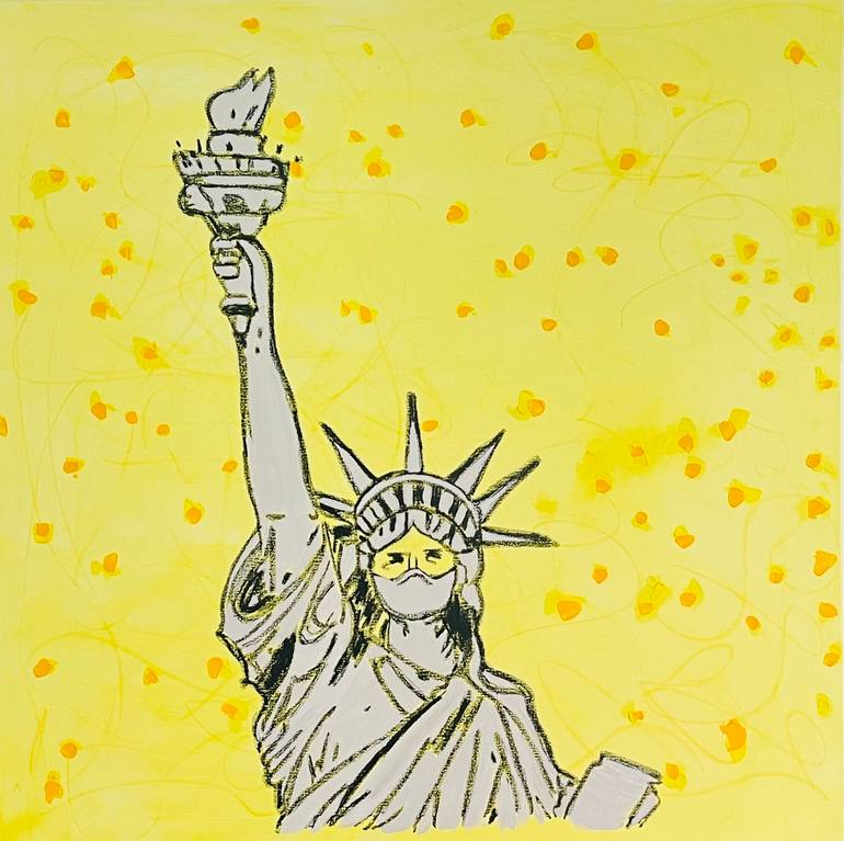 Freedom Painting by Gintè Zacharini | Saatchi Art