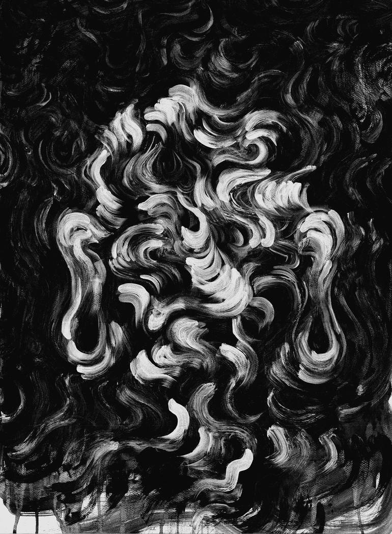 Human of Anatta Painting by Pae Pakapon | Saatchi Art