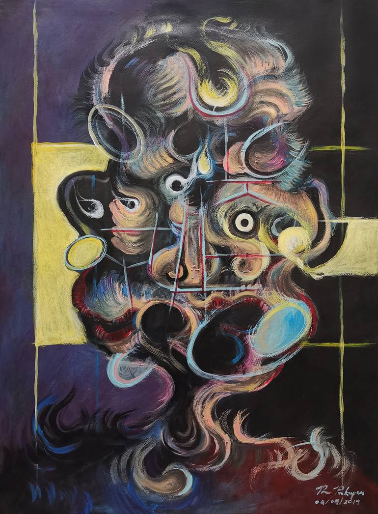 The Matrix Painting by Pae Pakapon | Saatchi Art