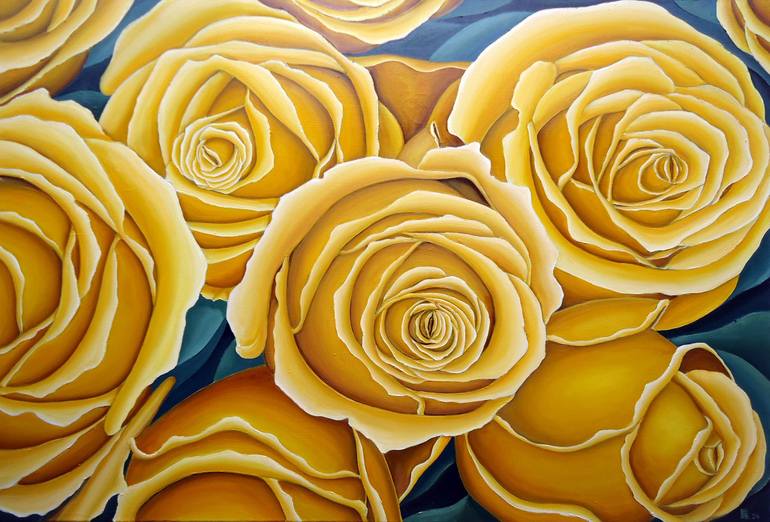 Sunshine Serenade Painting by Grigor Velev | Saatchi Art