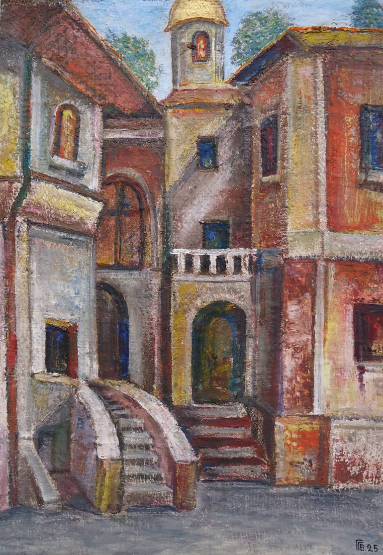 Quiet Corner Painting by Grigor Velev | Saatchi Art