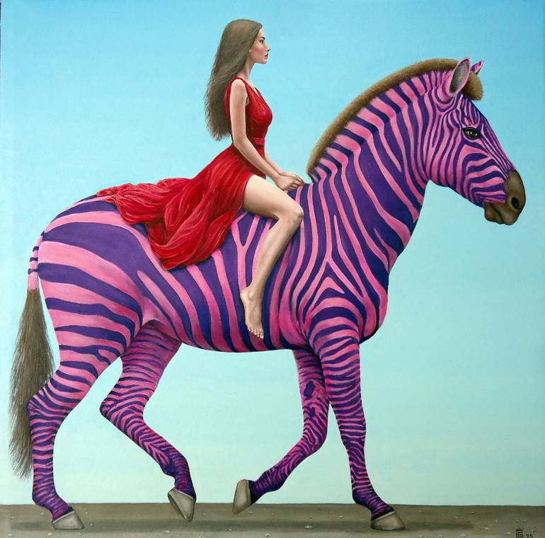 Unexpected Sojourn Painting by Grigor Velev | Saatchi Art