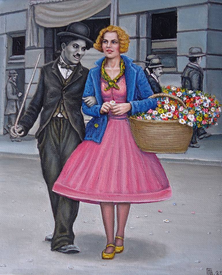 The Walk Painting by Grigor Velev | Saatchi Art