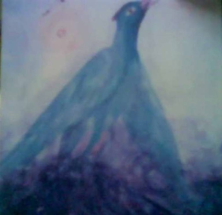 Ave Fenix Painting by Luis Prada | Saatchi Art