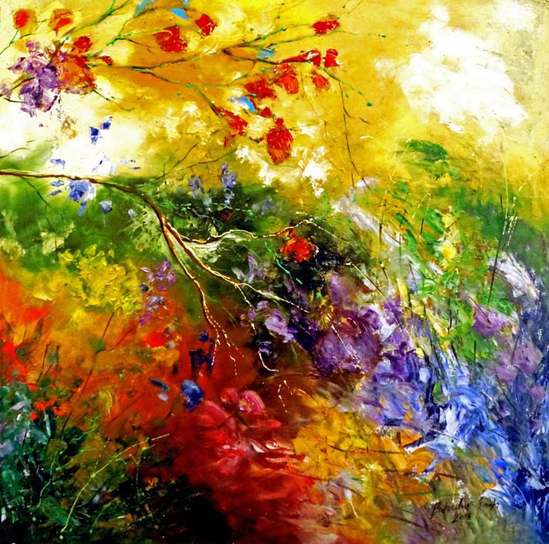 Nature 2 Painting by Bahadur Singh | Saatchi Art