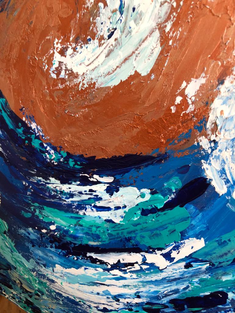 Swell Painting by Gianna Rachiele | Saatchi Art