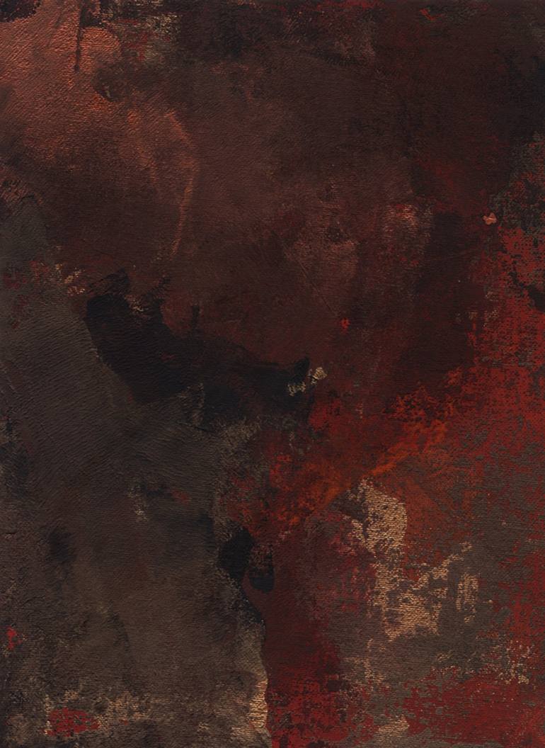 Red Copper Painting by Ashanti Miller | Saatchi Art