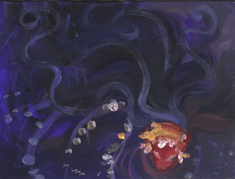 Marid Painting by Ashanti Miller | Saatchi Art