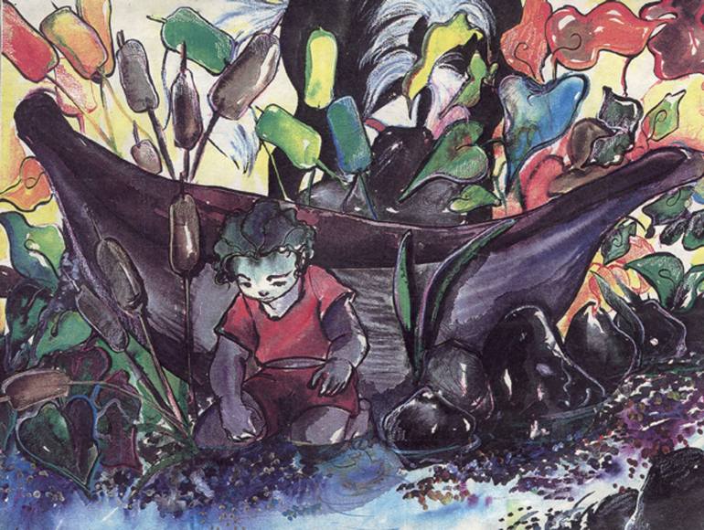 River Painting by Ashanti Miller | Saatchi Art