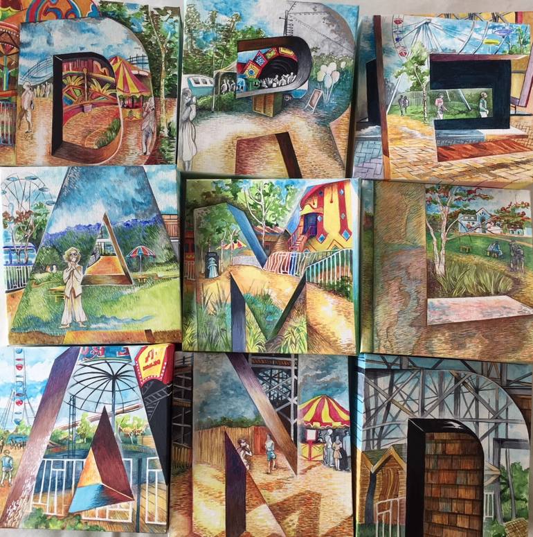 Dreamland Painting by Ann McCall | Saatchi Art