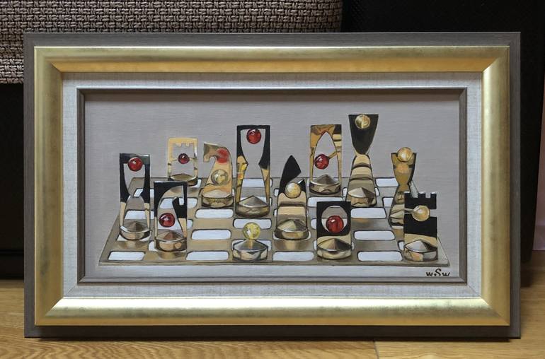 Kaissa's dream Painting by Elena Lebedeva | Saatchi Art