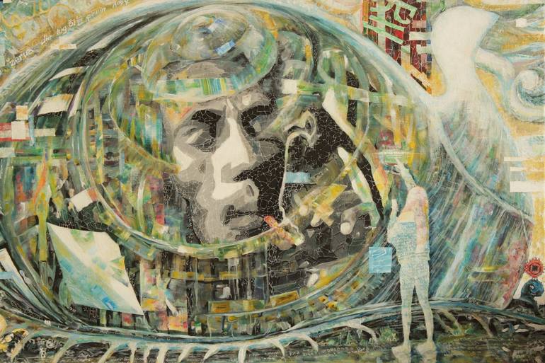 interconnection Painting by Aleksandr Golubev | Saatchi Art