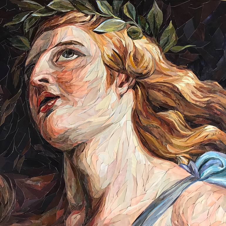 Apollo Collage by Molly Perrault | Saatchi Art