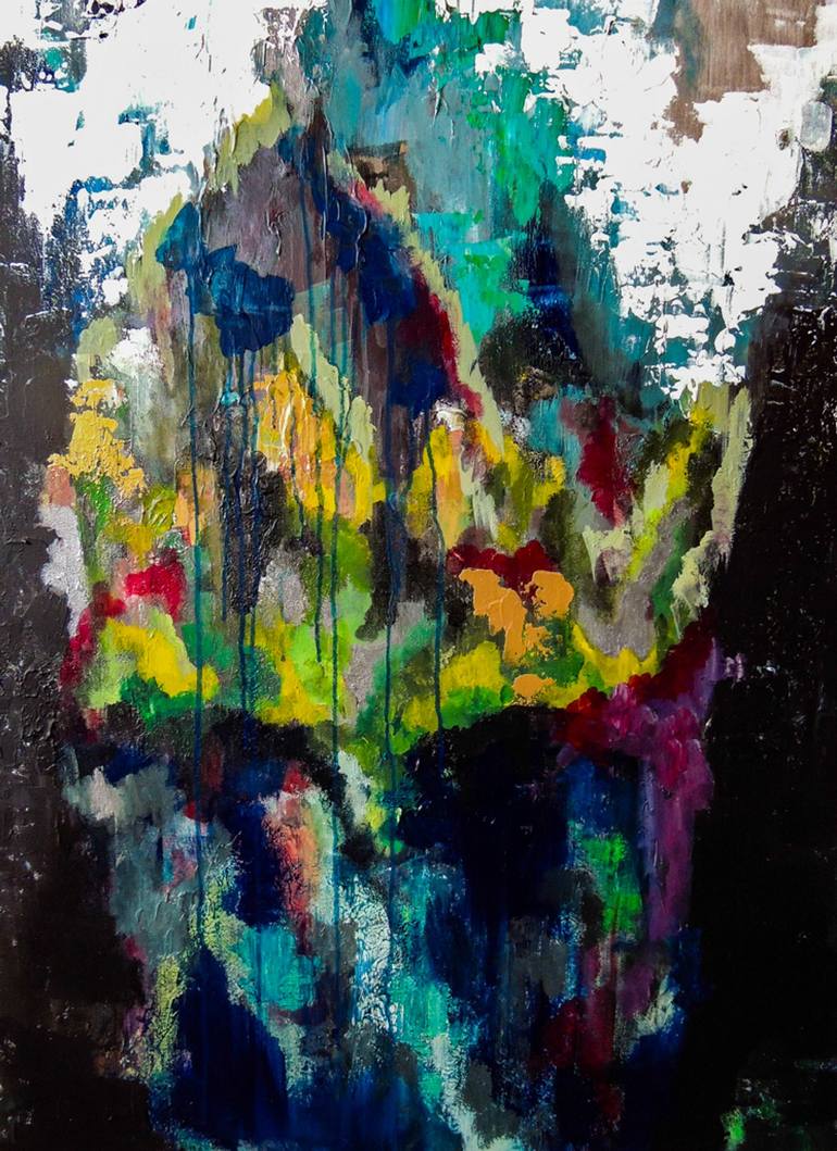 Night at Exeter Painting by Melissa Groth | Saatchi Art