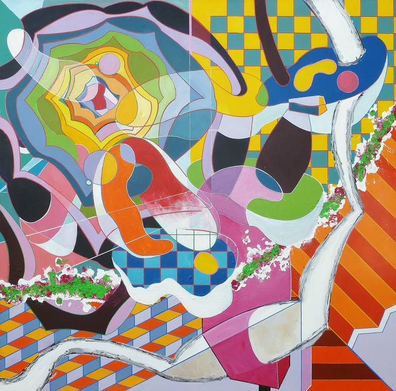 The unfathomable law of sympathetic resonance. Painting by Oliver Perry ...