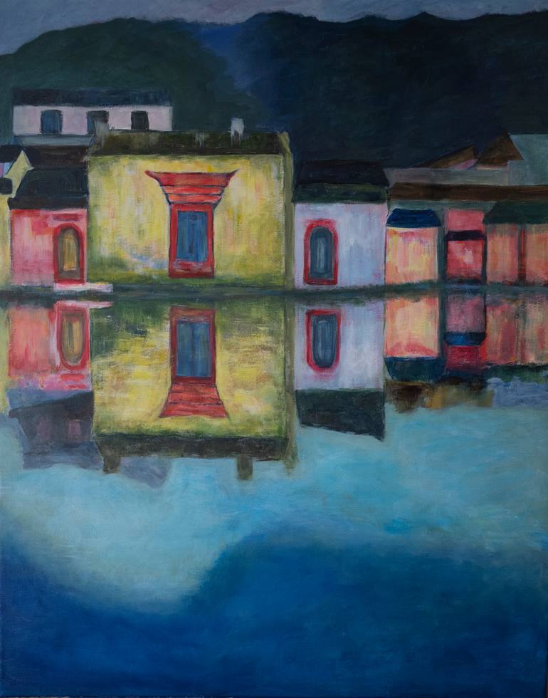 The Surface of Memory Painting by Luna Elstir | Saatchi Art