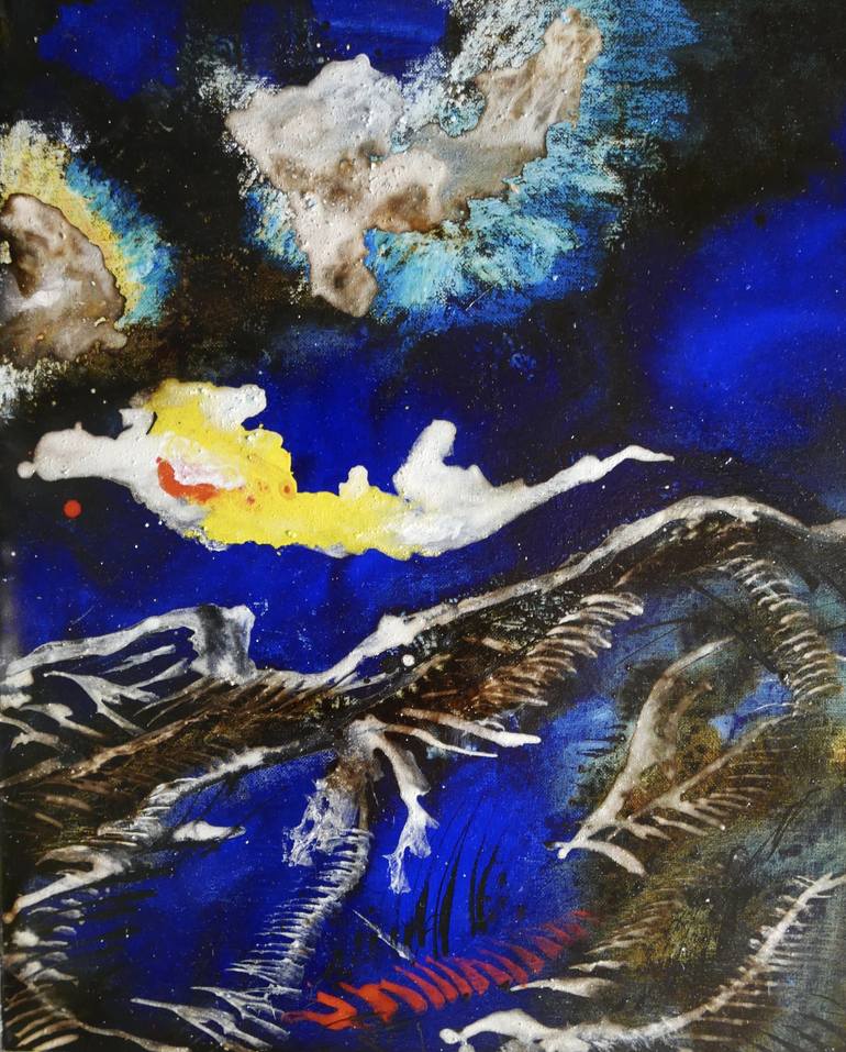 Light of the Beginning 1 Painting by John Hacking | Saatchi Art