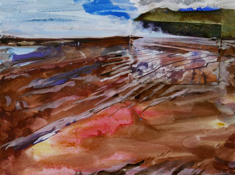 Yellowstone 10 Painting by John Hacking | Saatchi Art