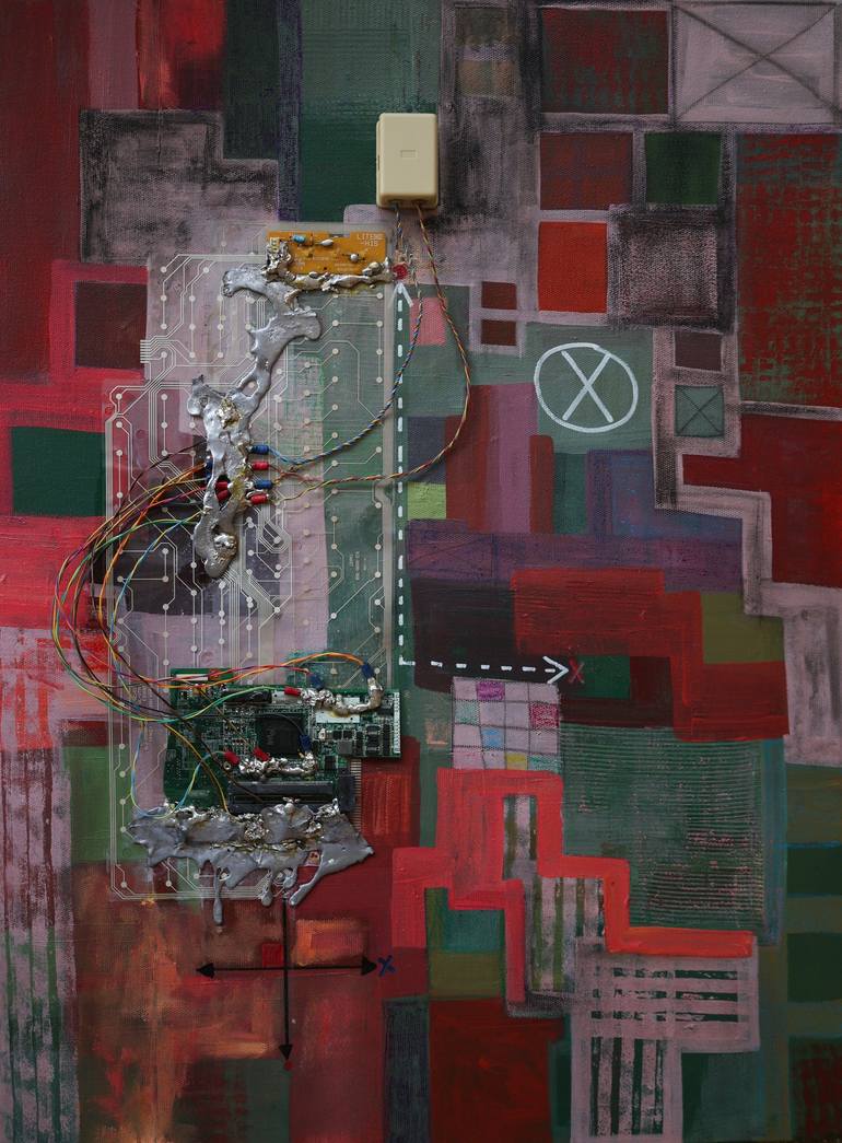 Metaphysics Painting by Salem Awari | Saatchi Art