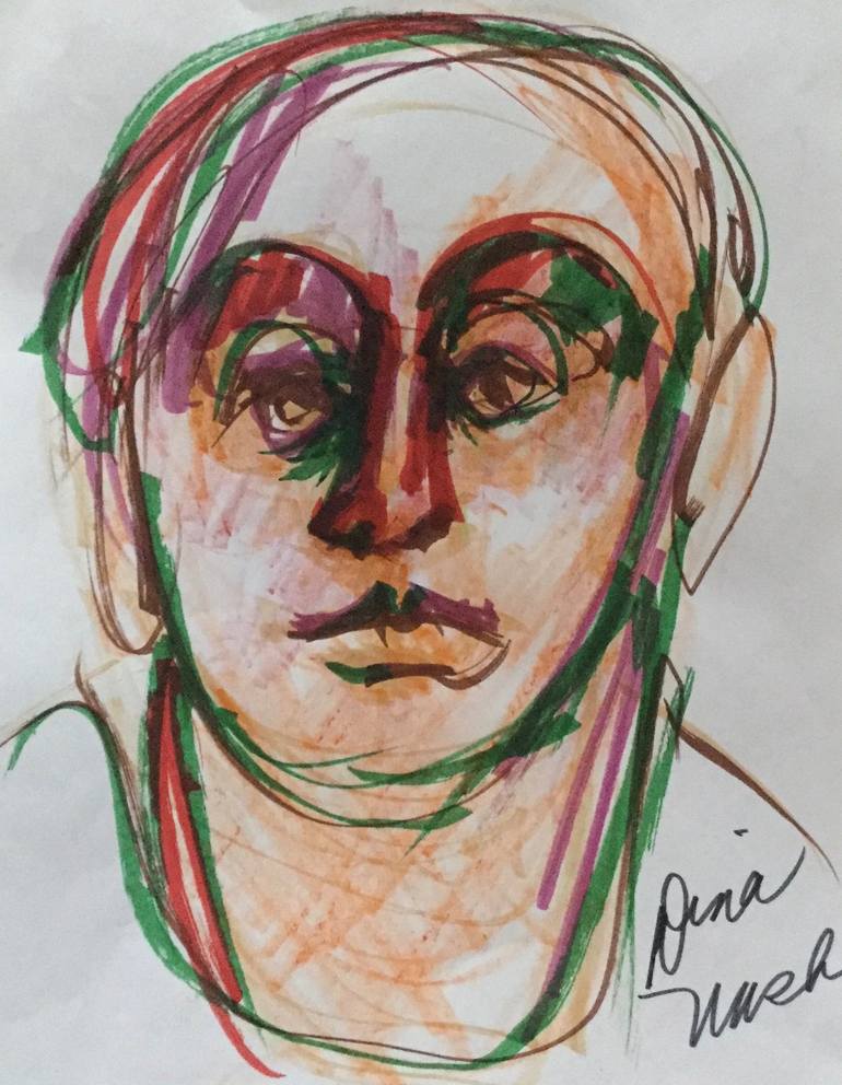 Dashing Through Painting by Dina Nash | Saatchi Art