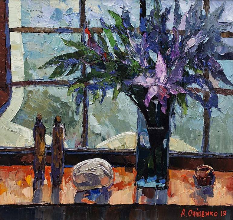 842 Painter's Window. Summer. - Limited Edition of 50 Printmaking by ...