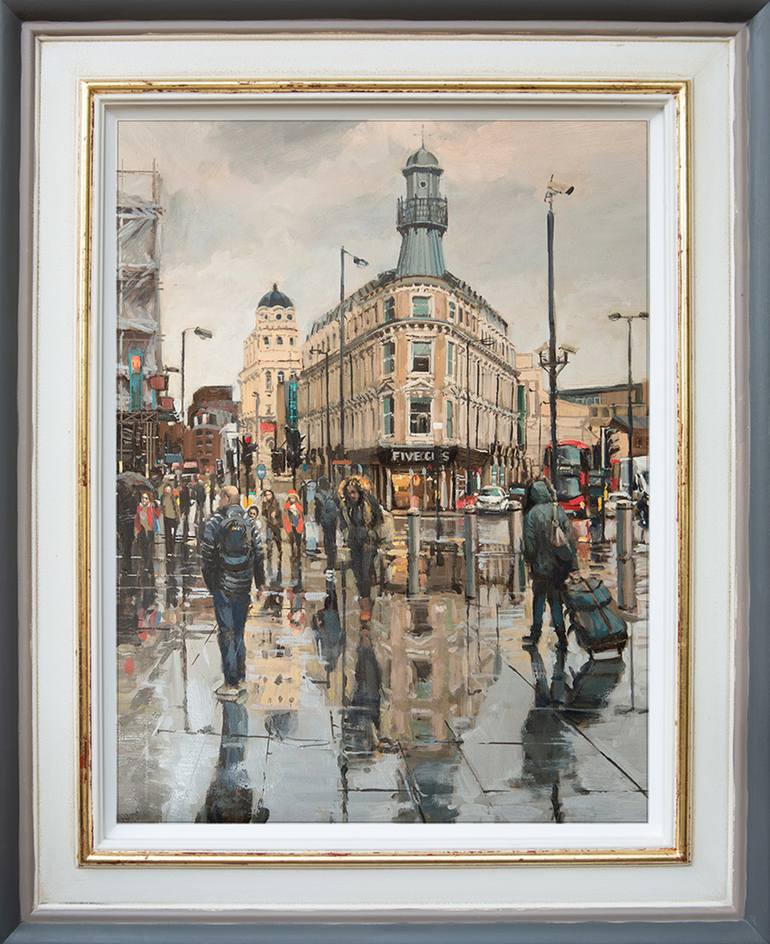 The Lighthouse, Kings Cross, London Painting by Nick Grove | Saatchi Art