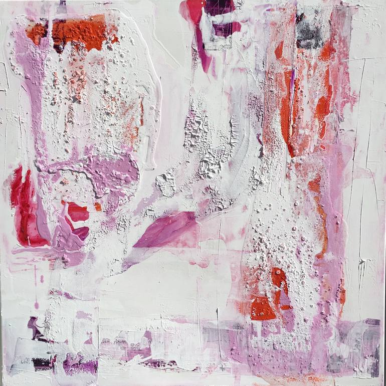 Blush Painting by Sabine L Haanaes | Saatchi Art