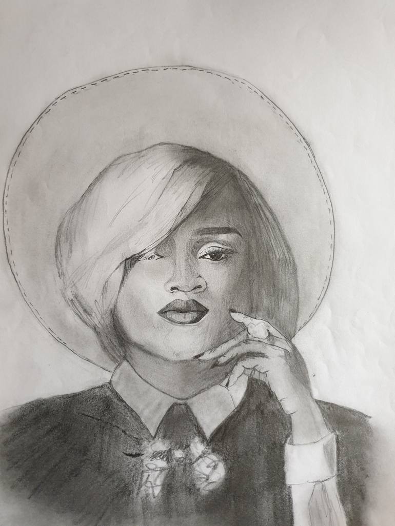 Look Drawing by Andras Horvath | Saatchi Art