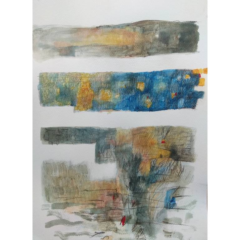 Tranquil Script Painting by Alejandro Martinez | Saatchi Art