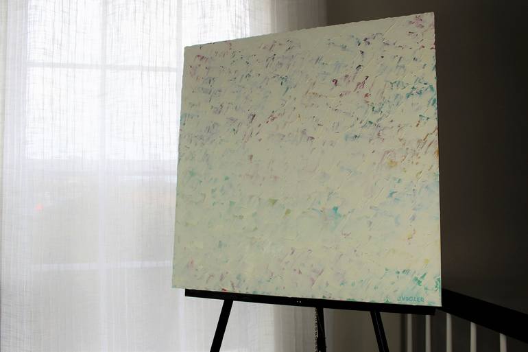 Looking Down Through the Clouds Painting by Jennifer Vogler | Saatchi Art