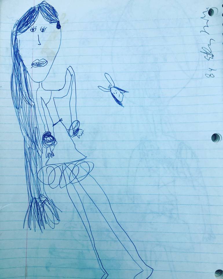 Upscale Attire Drawing by Esther Nash | Saatchi Art