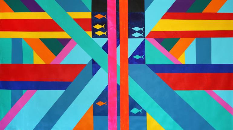 Parallel Paths Painting by Denis Denkuvaiev | Saatchi Art