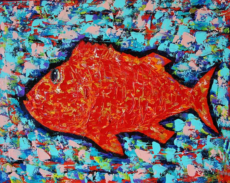 Funny Fish Drawing