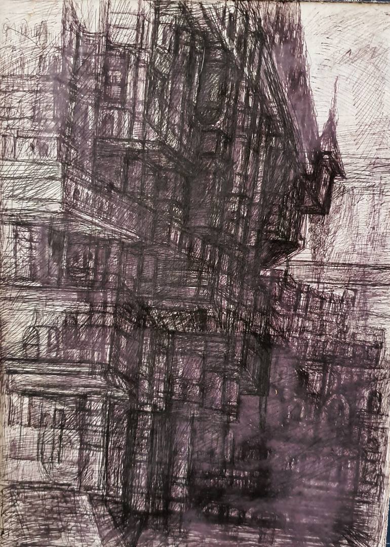 Restrained greatness Drawing by Nicolai Abilov | Saatchi Art