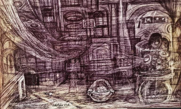 HEIRLOOM Drawing by Nicolai Abilov | Saatchi Art
