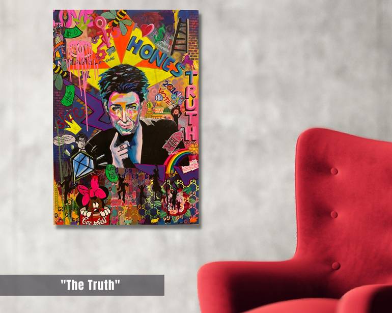 The Truth Painting by Jbr Visuals | Saatchi Art