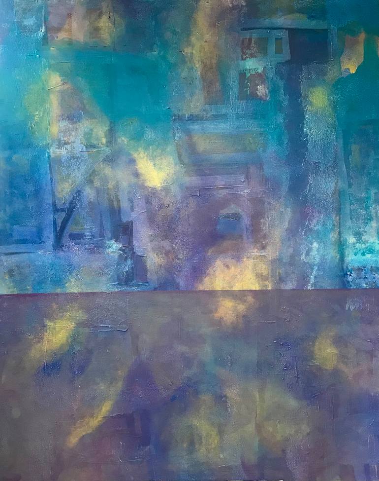 Purple Reign Painting by Charles Magallanes | Saatchi Art