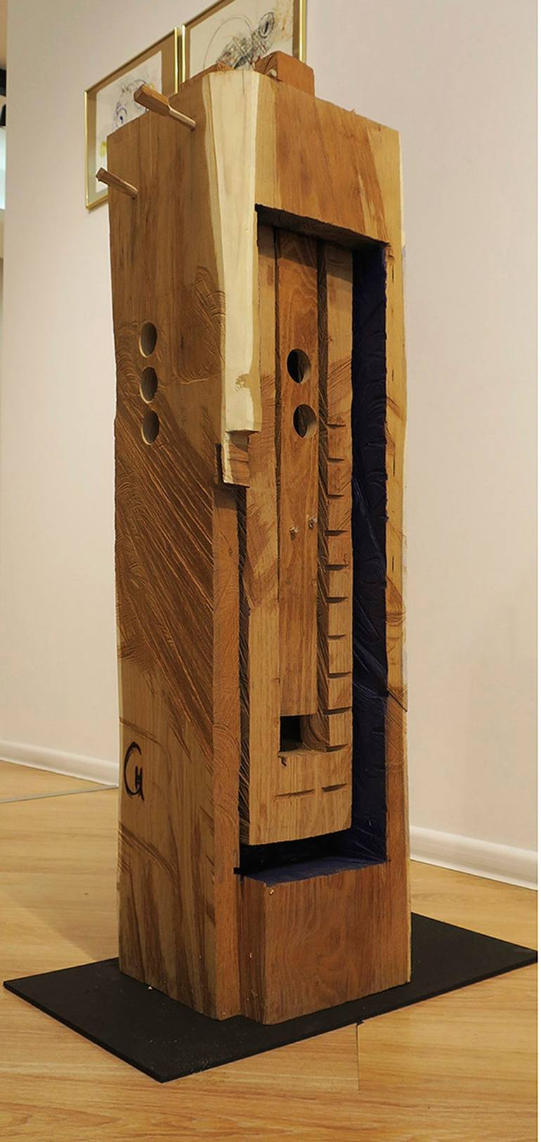 Searching for the golden man Sculpture by Hermann Gschaider | Saatchi Art