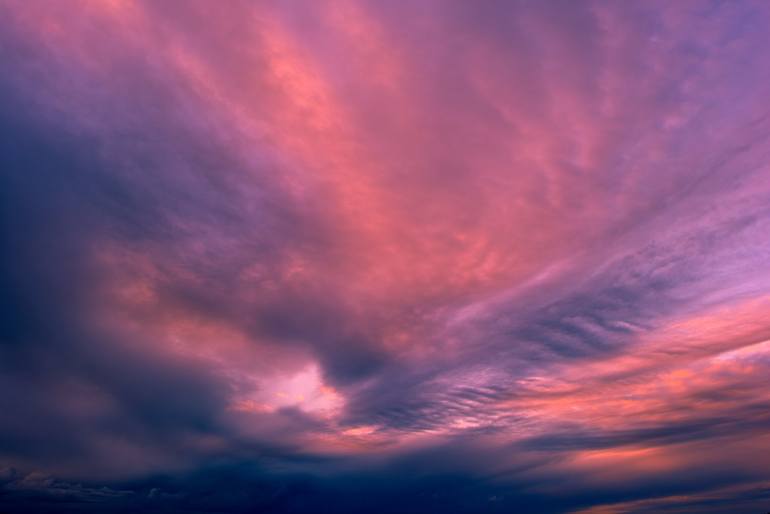 Twilight light of a cloud skylight Photography by Sergei Kudriavtcev ...