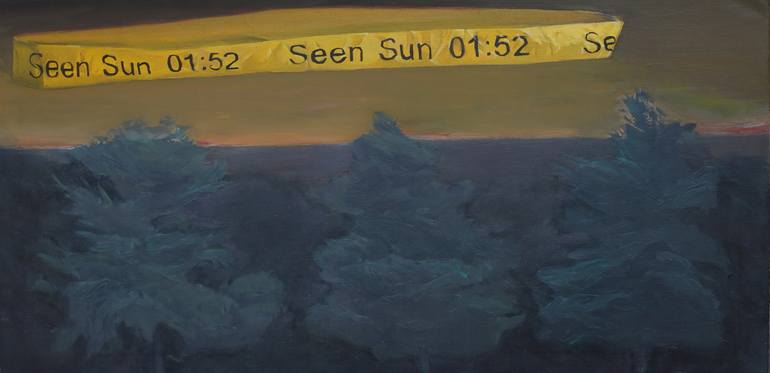 Seen Sun 01:52 Painting by Gevorg Grigoryan | Saatchi Art