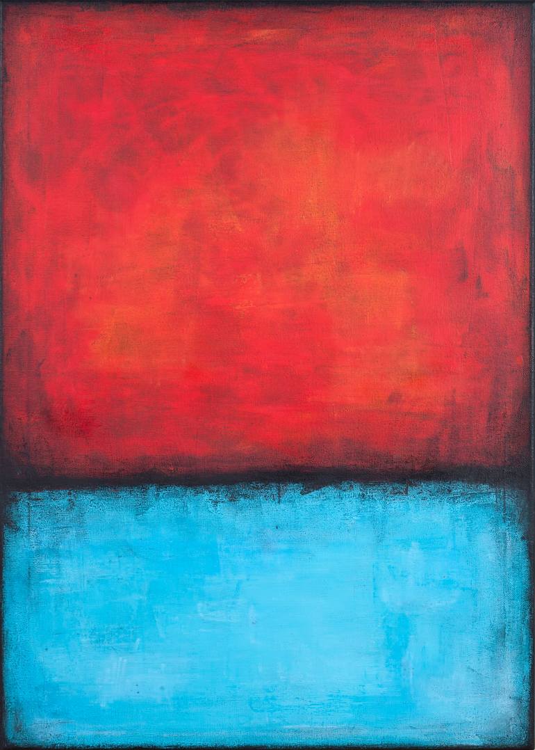 Endless Red Painting by Liss Art Studio | Saatchi Art