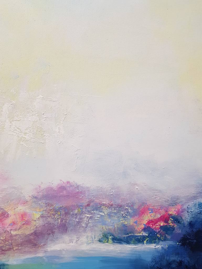 Silent Dawn Painting by Mercedes Gordo | Saatchi Art