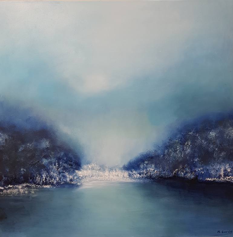 Toward the light Painting by Mercedes Gordo | Saatchi Art