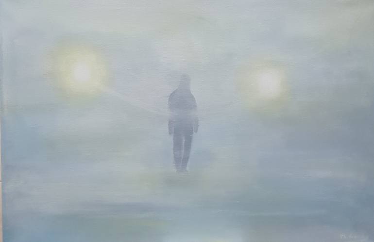 Light of Absence Painting by Mercedes Gordo | Saatchi Art