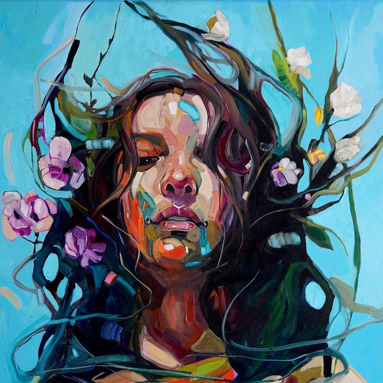 PRIMAVERA Painting by Anna Bocek | Saatchi Art
