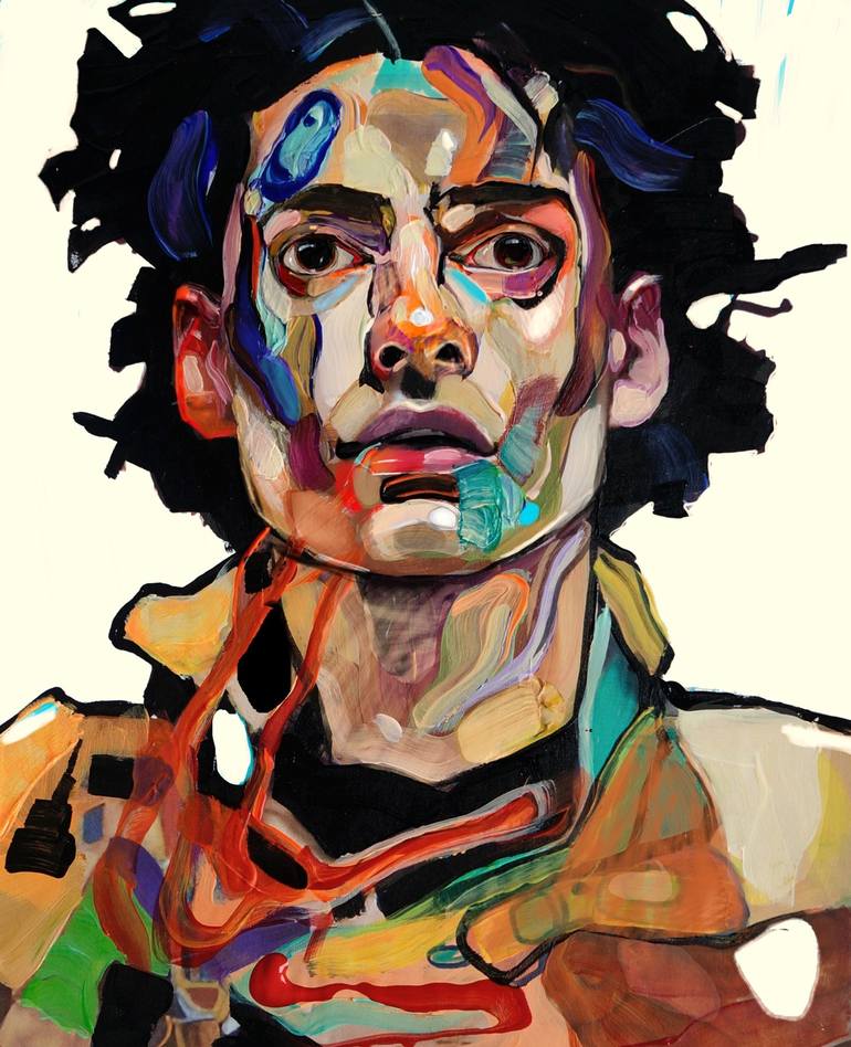 INSOMNIA #2 Painting by Anna Bocek | Saatchi Art